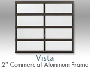 Amarr Vista Collection: Sleek, Contemporary Full-View Garage Doors